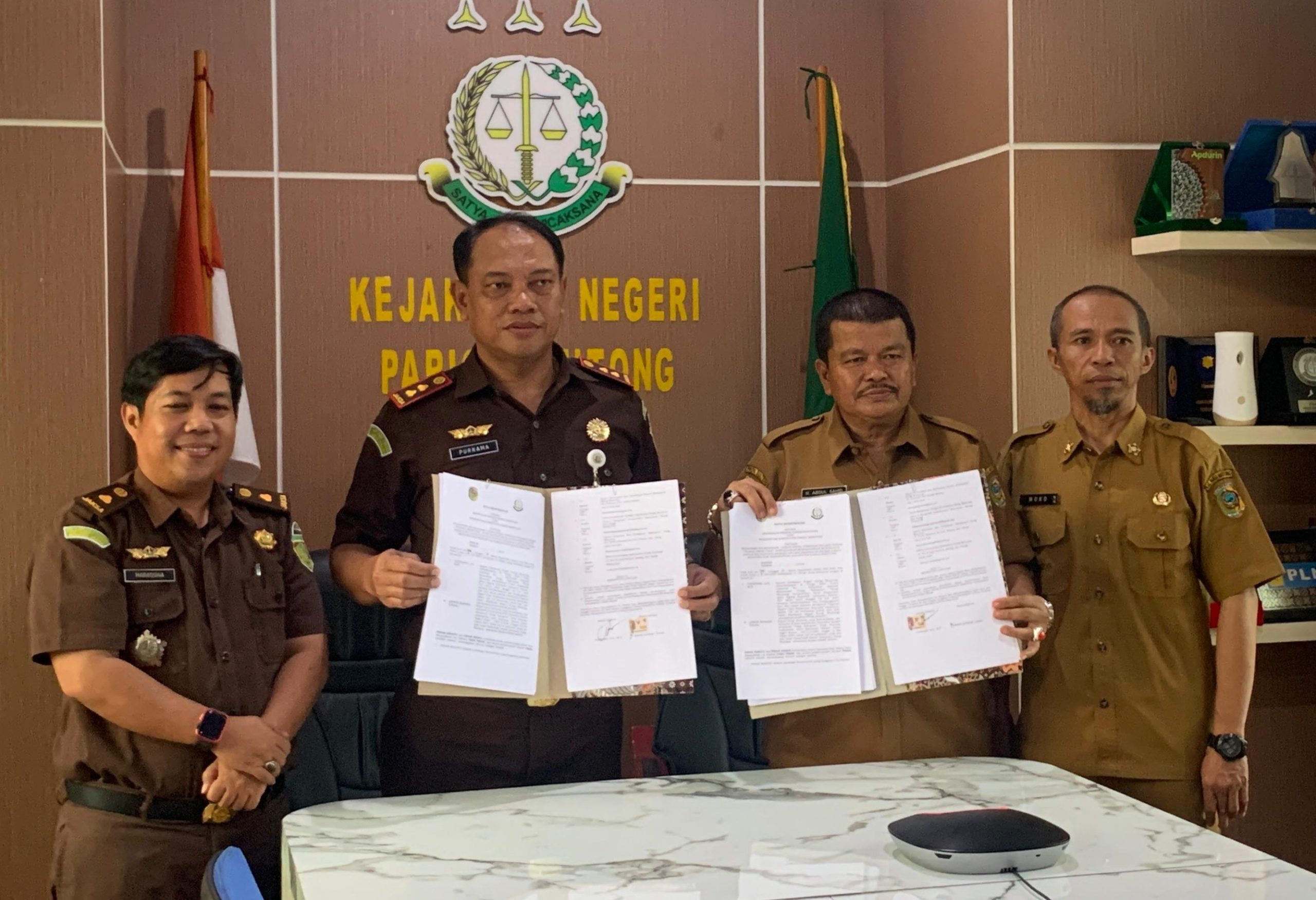 Kejari Gandeng Pemda Parimo Perkuat Mekanisme Restorative Justice